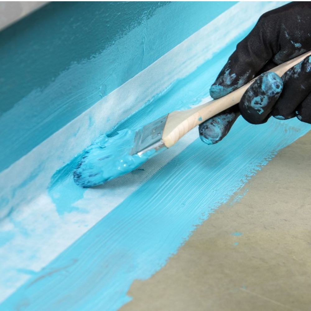 Гидроизоляция бассейнов, резервуаров, фонтанов Elastomeric Pool, бирюзовая, 3 кг купить по цене ...