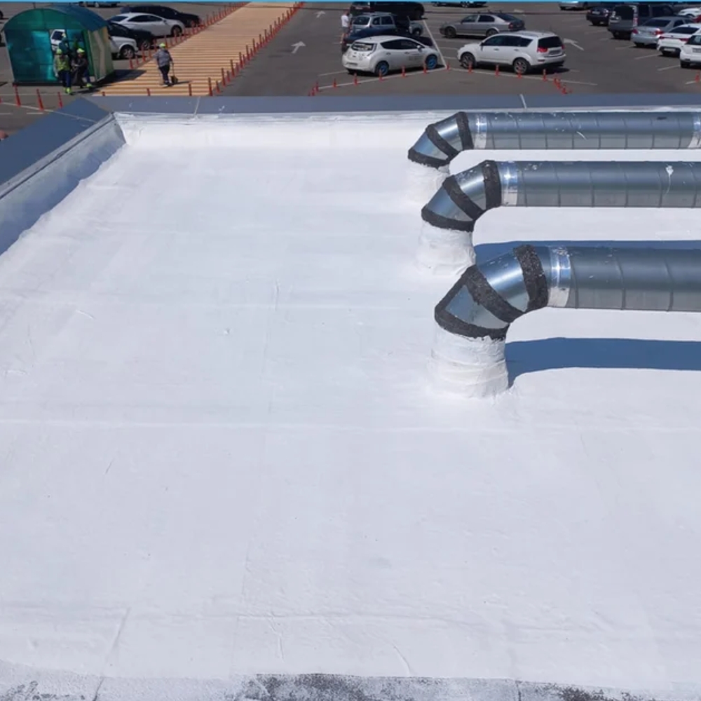 Гидроизоляционная акриловая мастика Elastomeric 710 Base Coat (базовый слой), серая, 20 кг ...