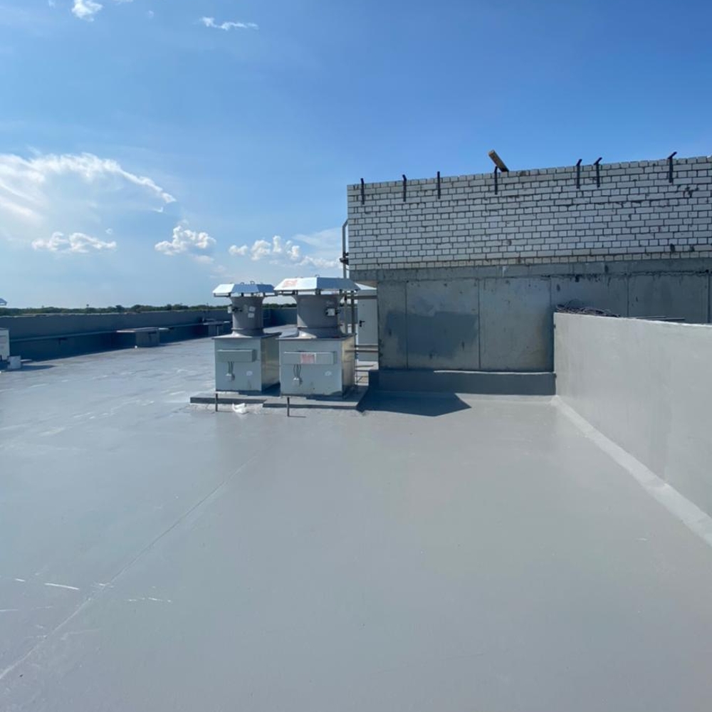 Кровельная гидроизоляционная мастика Elastomeric 110 (базовый слой) полимерная, белая, 3 кг ...